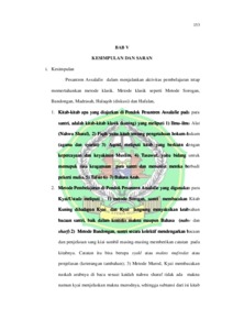 METODE PEMBELAJARAN KITAB KUNING DI PONDOK PESANTREN ASSALAFIE BABAKAN CIWARINGAN CIREBON (Studi ...